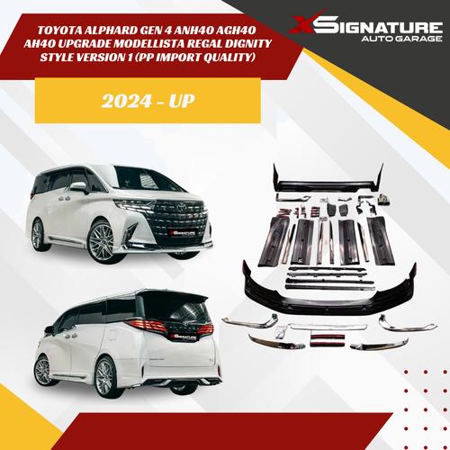 Jual TOYOTA ALPHARD GEN 4 ANH40 AGH40 AH40 UPGRADE MODELLISTA REGAL ...