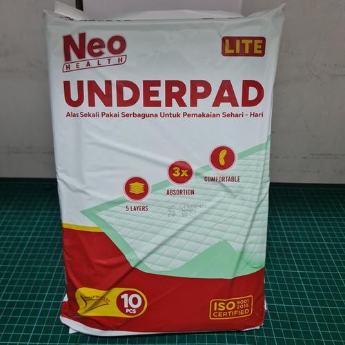 Jual Underpad / Popok Alas NEO Lite (60x90cm) isi 10 - Kab. Tangerang ...