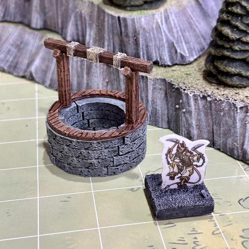 Jual Modular Stone Well Dungeons and Dragons DnD Wargaming Tabletop RPG ...