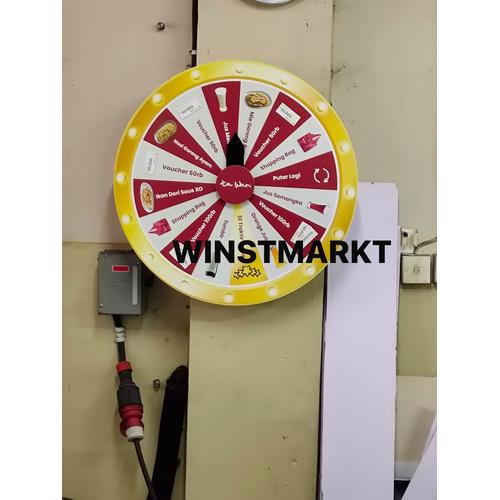 Jual Roda Keberuntungan / Fortune Wheel / Lucky Spin - TEMPEL DINDING ...