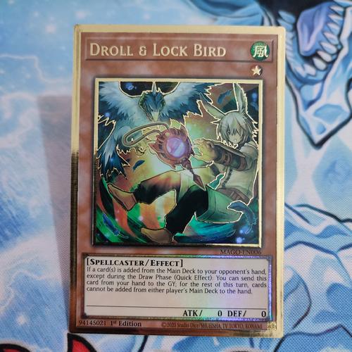 Jual yugioh Droll & Lock Bird MAGO gold rare original - Jakarta Barat ...