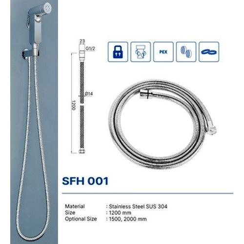Jual SHOWER FLEXIBLE HOSE SUS 304 DEKKSON SFH 001-1200 CP Stainless ...