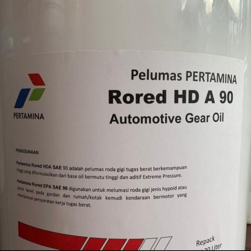 Jual OLI PERTAMINA RORED HD A 90 GARDAN ISI 20 LITER - Jakarta Barat ...