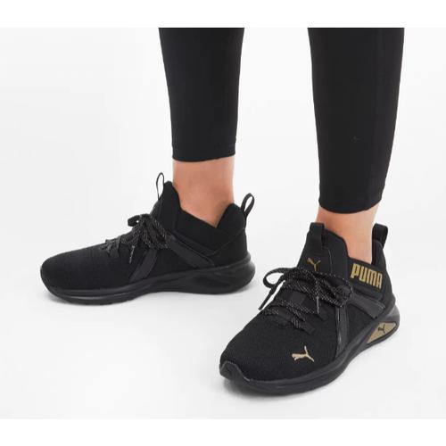 Jual Sepatu Running PUMA Enzo black gold - Jakarta Timur ...