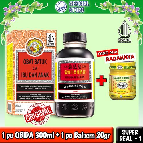 Promo Obat Batuk Cap Ibu dan Anak 300 ml + Balsem Kuning 20 g - Jakarta ...