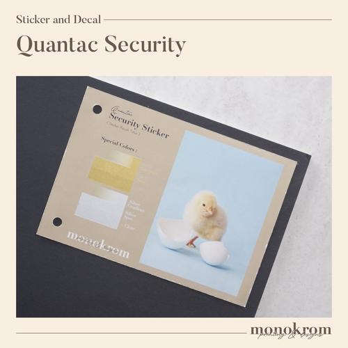 Jual Print / Cetak Sticker Security ( Pecah Telur ) uk. A3+ - Kota ...