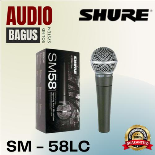 Jual SHURE SM58 / Mic SM 58 / SM58LC Mic Vocal Dynamic ORIGINAL ...