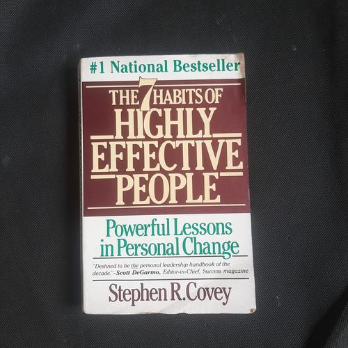 Jual THE 7 HABITS OF HIGHLY EFFECTIVE PEOPLE - STEPHEN R COVEY - Kota ...