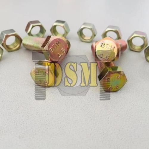 Jual Grade 4.6 Baut 10 / Mur Baut Kuning 6x15 / BMK M6x15 Pitch 1.0 - Jakarta Pusat - DANINDO ...