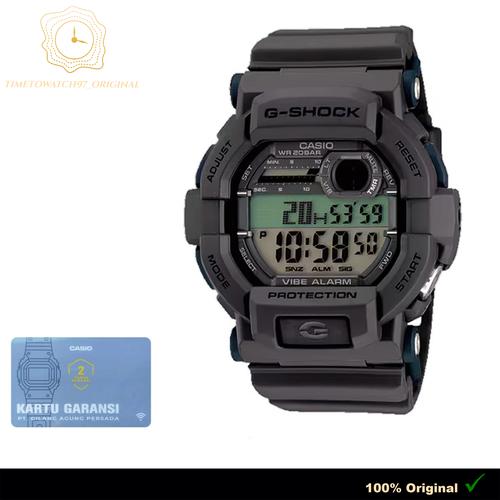 Jual Jam Tangan Casio Pria G-Shock GD-350-8D Series GD-350 Digital Dial Black Resin Band - Kota ...