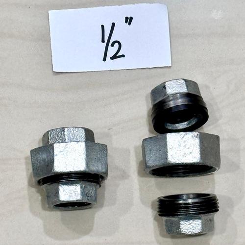 Jual (Harga 1buah) Watermur besi galvanis 1/2” inci sambung pipa besi 0 ...