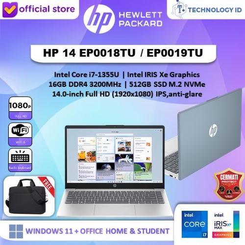 Promo Laptop HP 14 Core i7-1355U 16GB 512GB SSD 14.0-inch Full HD IPS ...