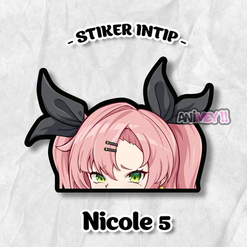 Jual Stiker Intip Nicole Zenless Zone Zero / Sticker Anime Waterproof ...