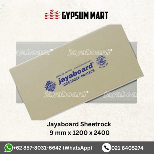 Jual Gypsum Gipsum Plafon Partisi Jayaboard Sheetrock 9 mm x 1200 x ...