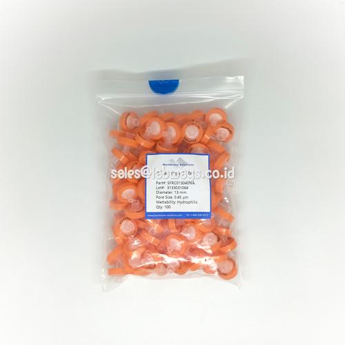Jual RC Syringe Filter 0.45 um 13 mm Regenerated Cellulose Syringe ...