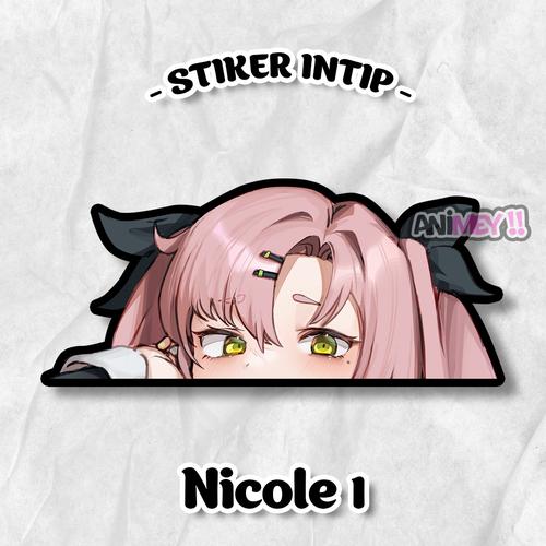 Jual Stiker Intip Nicole Zenless Zone Zero / Sticker Anime Waterproof ...