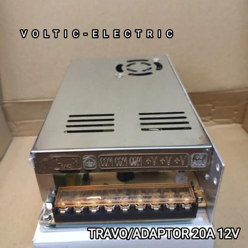 Jual POWER SUPPLY 20A BALLAST 20 AMPERE 12V TRAVO 20A 20a 20AMPERE ...