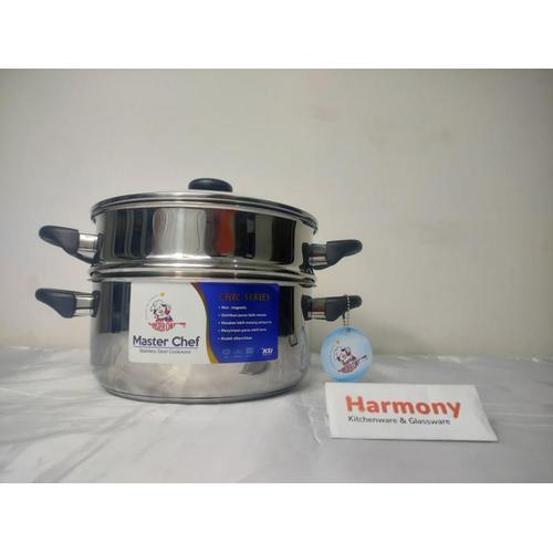 Jual KSI Masterchef Chic Double Decker 24cm Panci Steamer Susun 2 ...
