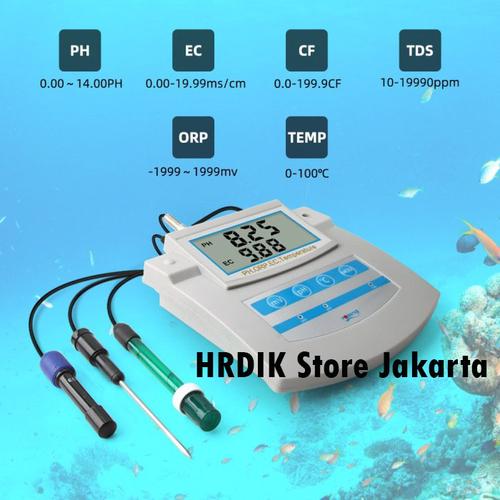 Jual Benchtop Lab Water Quality Tester 6 in 1 Desktop Monitor PHS-26C ...