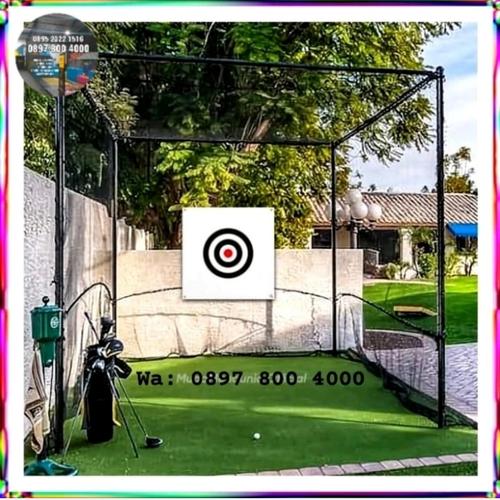 Jual Tiang Golf Cege 3x3x3 Mini Golf Home Driving Golf Rangka Besi plus ...