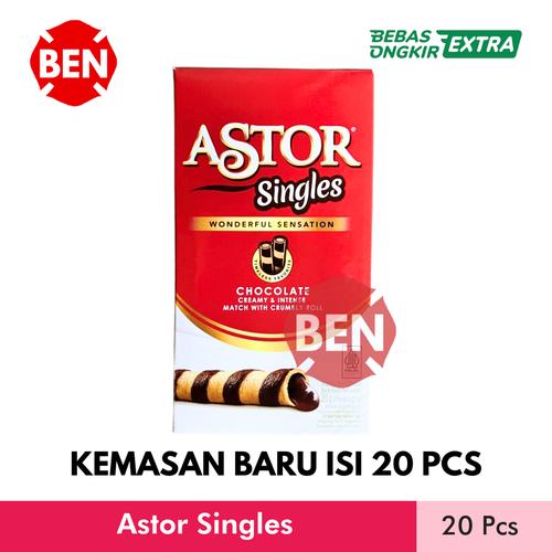 Jual Astor Singles 1 Pak Box 12 Pcs 18g 18gr - Stick Chocolate Coklat ...