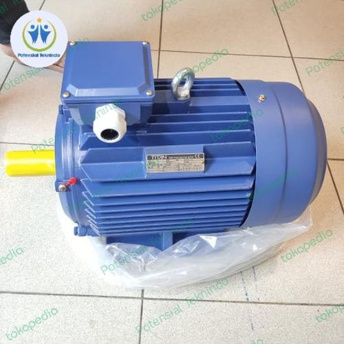 Jual Dinamo Elektro Motor 1 HP 0,75 KW Rpm 1500 (4P) 3 Phase B3 Titan - Jakarta Barat ...