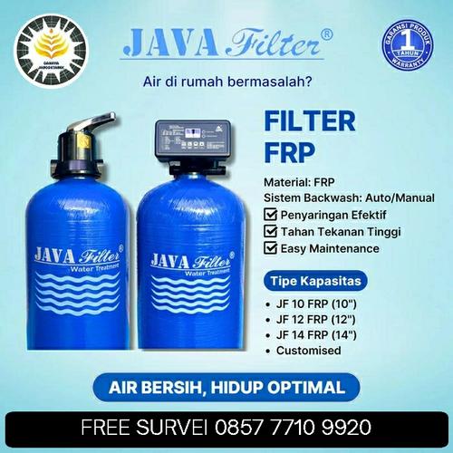 Jual FILTER AIR JAVA FILTER (JF12FRP MANUAL BACK WASH) - Jakarta Barat ...