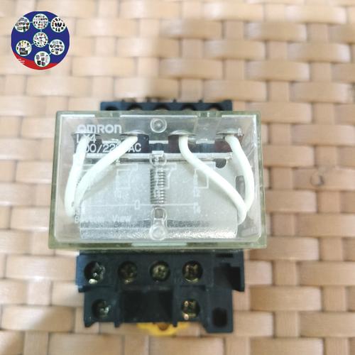Jual Relay LY4 220VAC 125VDC + Socket 14 PIN Original Omron Relay Omron ...