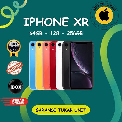 Jual IPHONE XR 64GB 128GB 256GB RESMI IBOX,MERAH,PUTIH,HITAM,CORAL,BLUE ...
