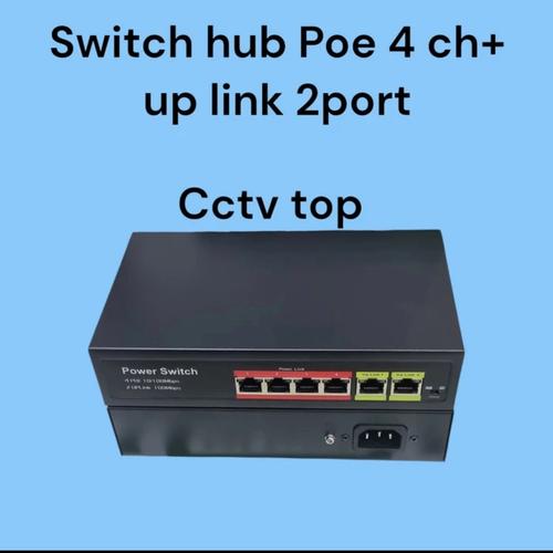 Jual SWITCH HUB POE 4 port + 2 up link switch hub poe - HUB POE 8 PORT - Jakarta Barat - ANEKA ...