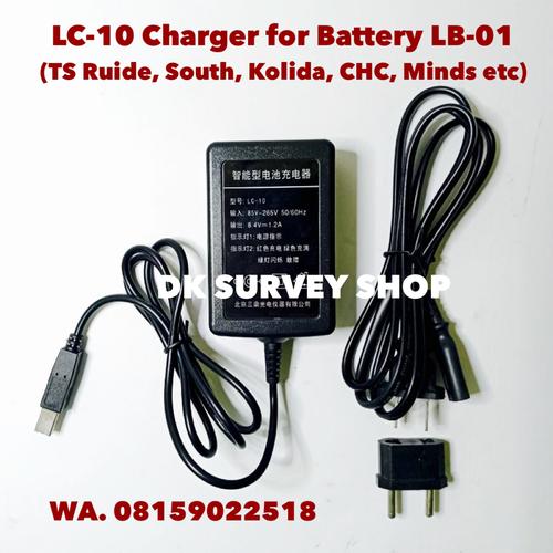 Jual LC-10 CHARGER BATTERY LB-01 u/ TOTAL STATION RUIDE SOUTH KOLIDA SANDING CHC MINDS / LC10 ...