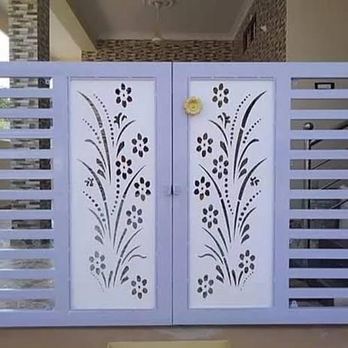 Jual pagar rumah motif bunga cuting well laser - Kota Bekasi - berkah ...
