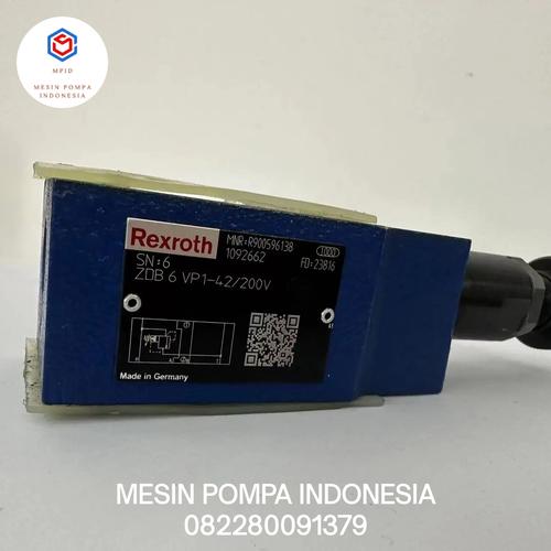 Jual ZDB 6 VP1-42/200V RELIEF VALVE REXROTH - Jakarta Barat - Mesin ...