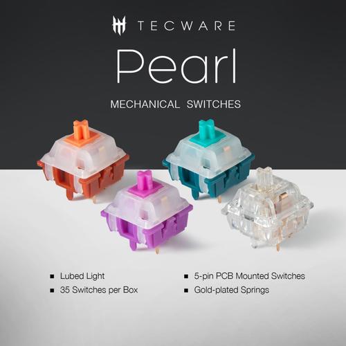 Jual TECWARE SWITCH PEARL PURPLE - PRE LUBED TACTILE - Jakarta Pusat ...