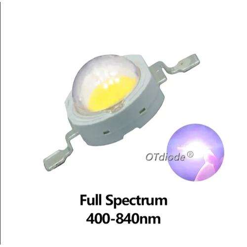 Jual HPL 3W / High Power LED 3 Watt White Full Spectrum Grow Light ...