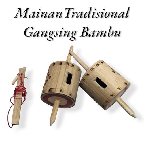Jual Mainan Anak Tradisional Gangsing Bambu / Mainan Jadul Gangsing ...
