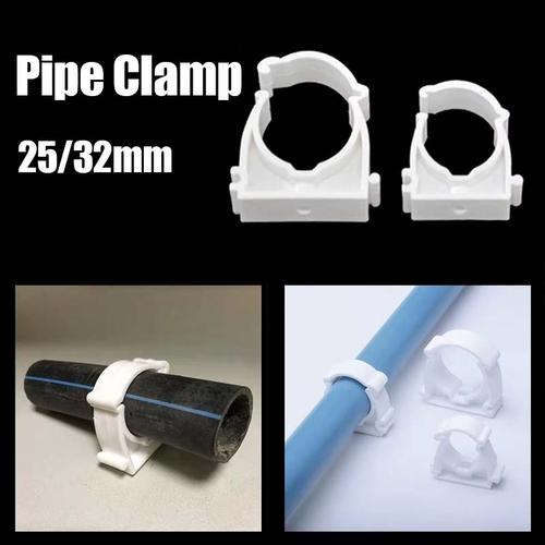 Jual 50pcs Klem Pipa Conduit Pipe Clamp PPR 25/32mm Klem Pipa Pvc Klem ...