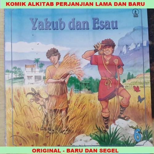 Jual YAKUB DAN ESAU - Komik Alkitab Perjanjian Lama - Buku Anak Kristen ...