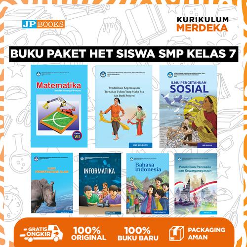 Jual JP Books – Buku Siswa Teks Het Kurmer Sekolah Smp Kelas 7- Kurikulum Merdeka - Indonesia ...