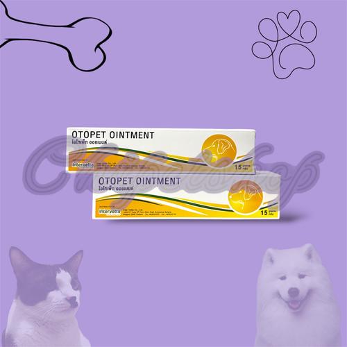 Jual Intervetta Otopet Ointment - Salep Telinga Anjing Kucing Otitis ...