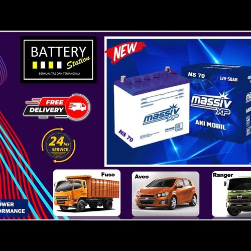 Jual Aki massiv xp ns70 12v 65ah 65D26R - Kota Tangerang - Battery ...