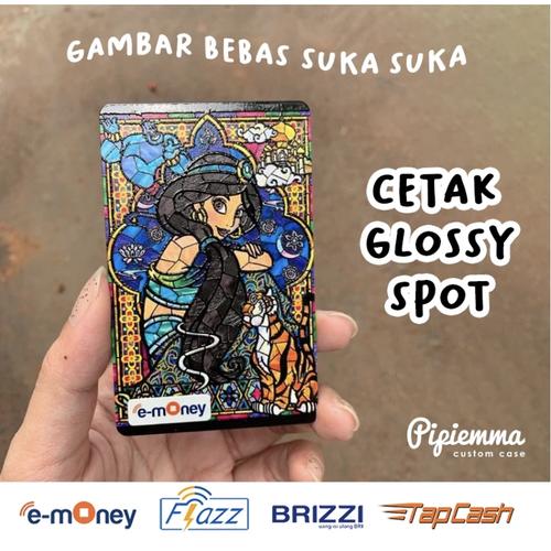 Jual Custom Emoney Glossy Spot Timbul Flazz Tapcash Brizzi Exlusive e ...