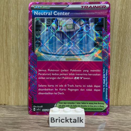 Jual Kartu Pokemon TCG sv7s Trainer Stadium Neutral Center 165/166 ACE ...