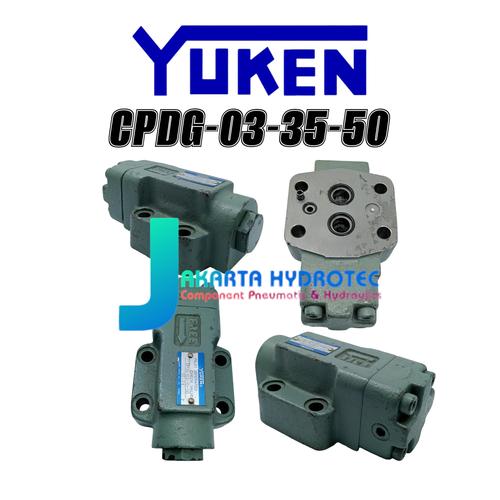 Jual PILOT OPERATED CHECK VALVE YUKEN JAPAN CPDG-03-35-50 - Jakarta ...