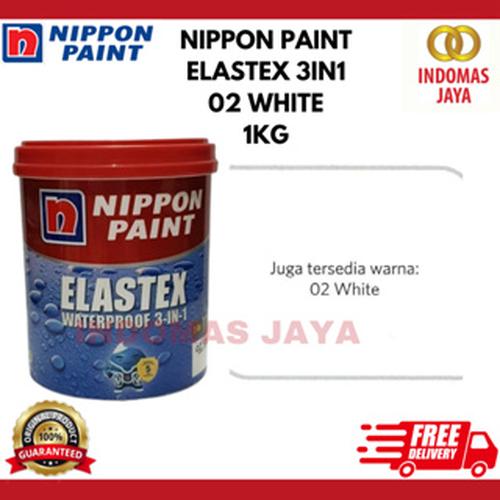 Jual ELASTEX 3 IN 1 02 WHITE NIPPON PAINT 1KG - Kota Pontianak - INDOMAS JAYA | Tokopedia