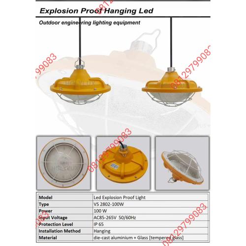 Jual lampu led explosion proof ledak hanging gantung highbay industri ...