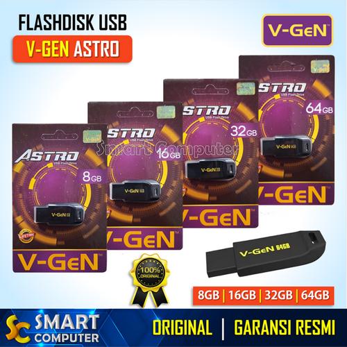 Jual V-GEN Astro Flashdisk USB Vgen 8GB / 16GB / 32GB / 64GB Original Resmi - 8 gb - Kota Bekasi ...