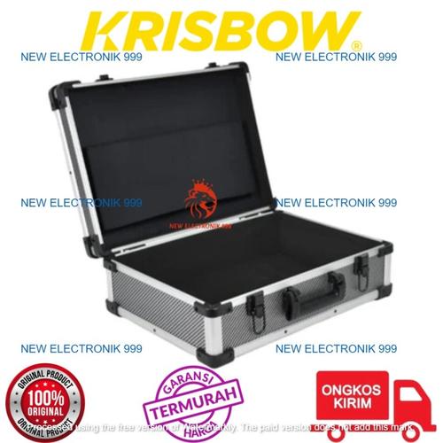 Jual KRISBOW TOOL CASE 45.5X33X16.8 SILVER 10582795 Krisbow Kotak ...