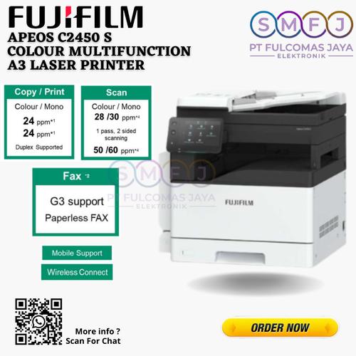 Jual Fujifilm Apeos C2450s C2450 S Colour Color Multifunction A3 Laser ...