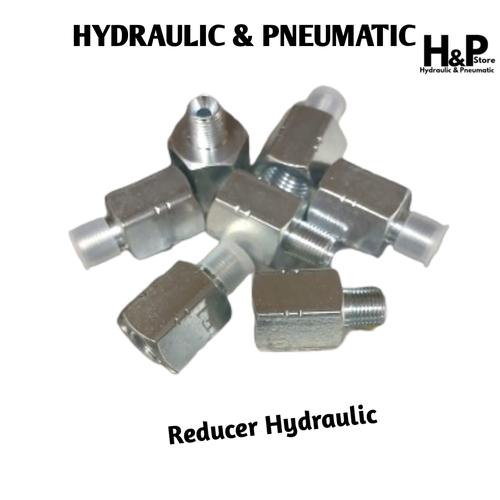 Jual Nepel Reducer Hydraulic 1/4" female NPT X 1/2" male NPT / Reducer ...